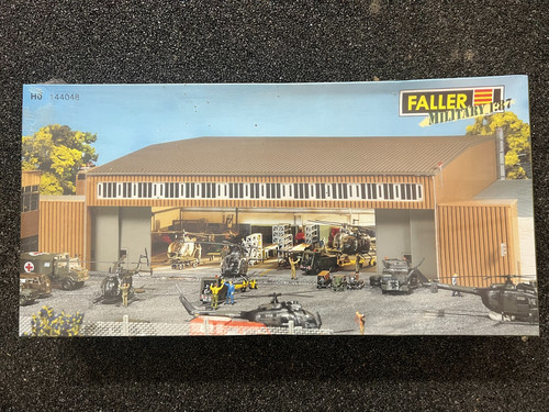 144048 Faller HO Bausatz Hubschrauber-Hangar 1:87 | eBay.de