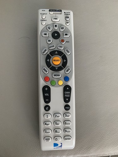 DIRECTV RC66RX UNIVERSAL REMOTE HD/DVR 24 IR/RF 2AA BATTERIES "REPLACE ...