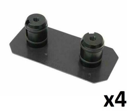 New Set of (4) Porsche Panamera 2010-2014 Brake Pad Dampers Rear ...