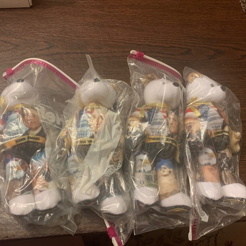 Set of 4 Limited Treasures Presidential Dollar Coin Bears - NEW | eBay
