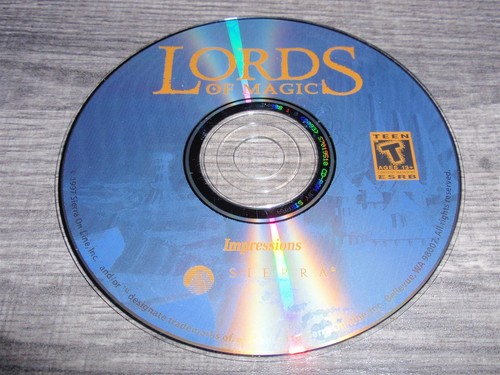 Lords Of Magic PC CD-ROM Sierra Impressions 1997 game for Windows 95 | eBay