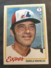 Darold Knowles Baseball Trading Card Database