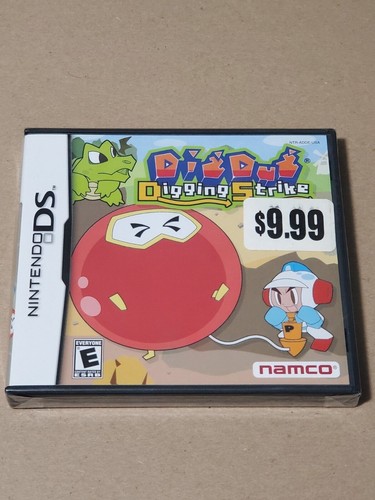 Dig Dug: Digging Strike (Nintendo DS, 2005) BRAND NEW FACTORY SEALED ...