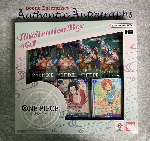 Bandai Namco One Piece Illustation Box Volume 1 Sealed Card Game ...