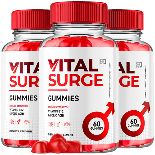 Vital Surge Male Gummies, Vital Surge Testo Support Gummys Performance ...