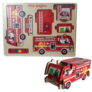 fire engine puzzle products for sale | eBay
