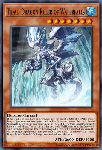 Tidal, Dragon Ruler of Waterfalls RA03-EN009 Ultimate Rare - NM - | eBay