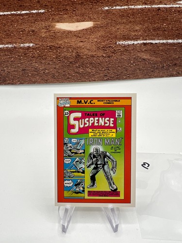 1990 Marvel Universe Series 1 #135 Tales of Suspense Trading Card Iron ...