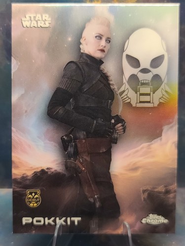 2025 TOPPS CHROME STAR WARS POKKIT - DEBUT REFRACTOR #97 | eBay