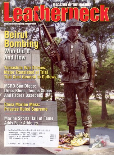 Leatherneck Magazine, The Magazine of The Marines, October, 2008 | eBay