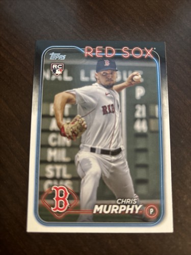 2024 Topps Chris Murphy RC Rookie #73 Series 1 Boston Red Sox Baseball ...