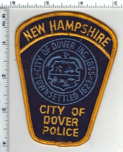 City of Dover Police (New Hampshire) Shoulder Patch - new from a wall ...