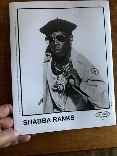 Musician Shabba Ranks Vintage Very Rare 8x10 Press Photo | eBay