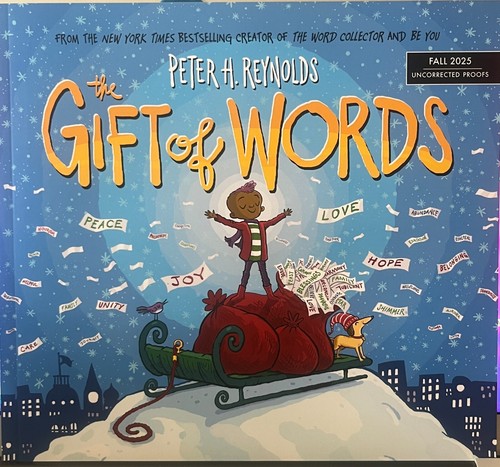 Gift Of Words Peter H. Reynolds ARC Advanced Readers Copy paperback | eBay
