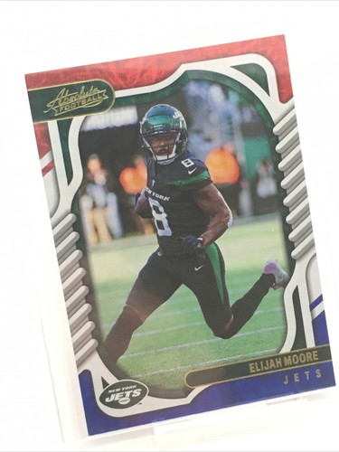 2022 Absolute Football Elijah Moore Red White Blue | eBay