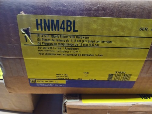 SQD HNM4BL (5-pack) filler plates | eBay
