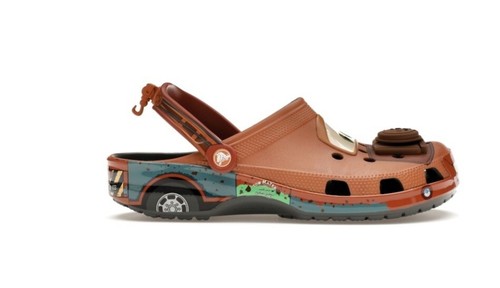Cars Tow Mater Brown Classic Clog Crocs- MENS SIZE 12 - IN HAND ...