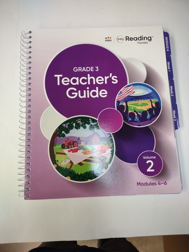 Into Reading Teacher's Guide Grade 3 2022 Florida volume 2 module 4-6 ...