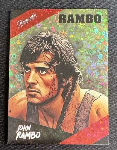 2024 Keepsake Edition John Rambo /100 Refractor First Blood | eBay