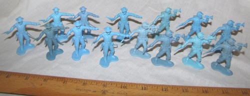 Marx American Civil War playset Union Command toy soldiers | eBay