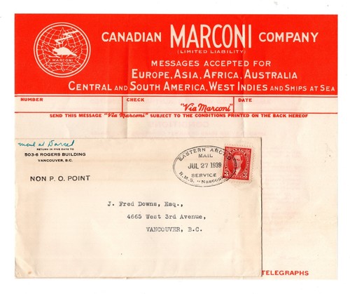 Northern Canada 1939 Eastern Arctic Mail - Ship Nascopie - Non Post ...