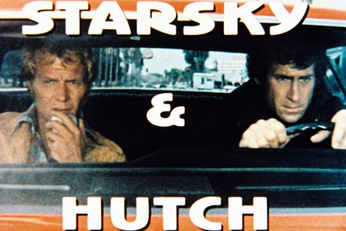 Starsky And Hutch In Car With Logo Color 24X18 Poster | eBay