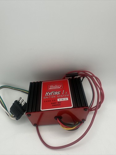 Mallory Hyfire Electronic Ignition Control 29026 for sale online | eBay