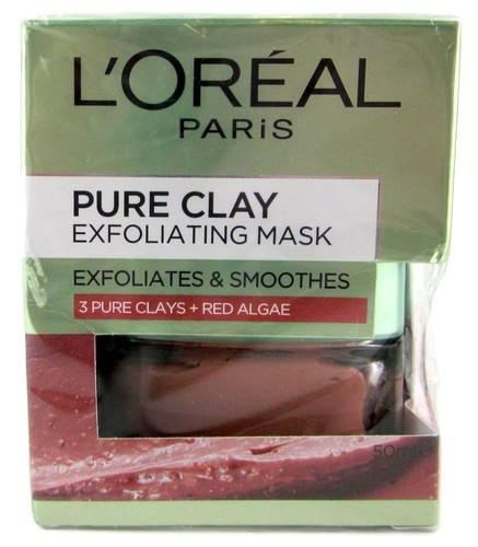 L'oreal Paris Pure Clay Exfoliating Red Algae Mask 50ml for sale online ...