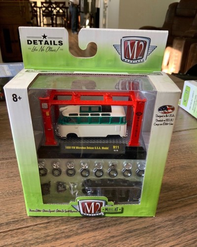 M2 MACHINES 1959 VW MICROBUS MODEL KIT WHITE GREEN | eBay