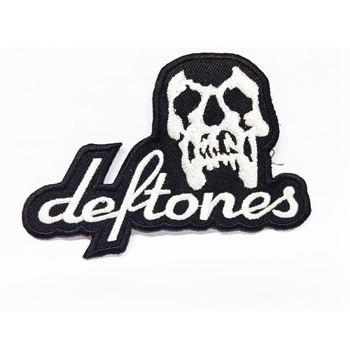 Deftones Band Logo Patch Metal Rock Embroidered Iron On Patch | eBay