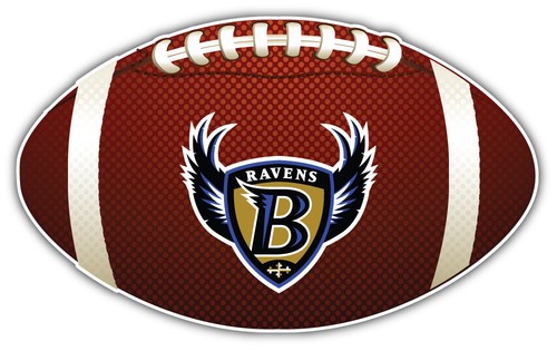 Baltimore Ravens NFL Football Sport Logo Car Bumper Sticker Decal ...