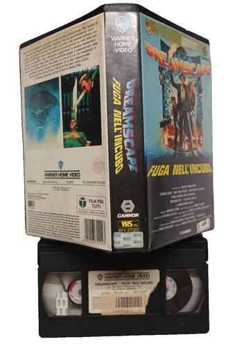 Dreamscape Fuga Nell'Rêve Superbe Mignon 1983 VHS Italien Quaid Von ...