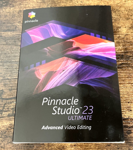 Corel Pinnacle Studio 23 Ultimate Advanced Video Editing Screen ...