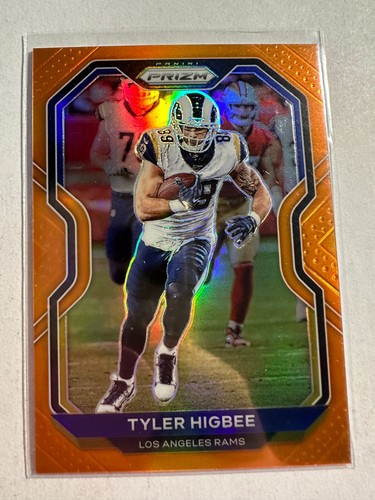 K87,600 - 2020 Panini Prizm Prizms Orange #274 Tyler Higbee #/249 | eBay