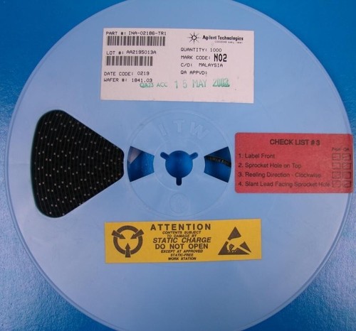 Agilent Low Noise Cascadable Amplifier, INA-02186, SOT-86, Qty.1000 | eBay