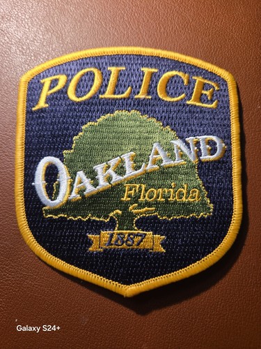 FLORIDA, OAKLAND POLICE DEPT GREEN TREE PATCH | eBay