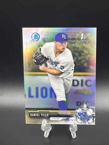 2017 1st Bowman Chrome Draft Daniel Tillo #BDC-59 Refractor | eBay