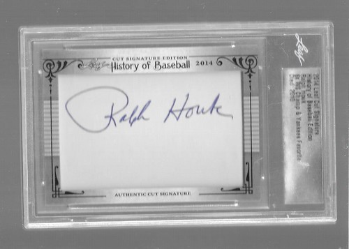 2014 Leaf History of Baseball - RALPH HOUK - Autograph - YANKEES (Dec ...