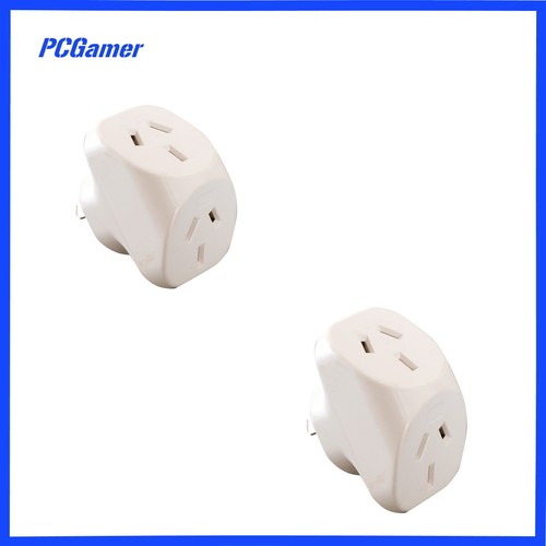 HPM Double Power Adaptor X 2 | eBay