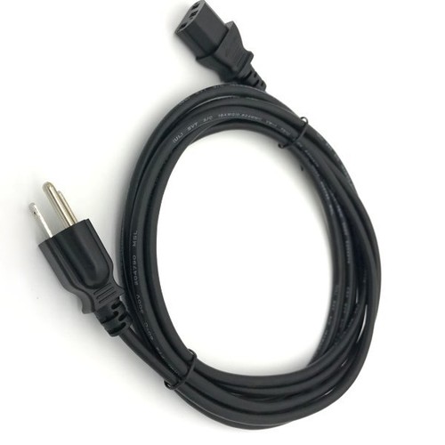 12' Power Cable for DELL U2410 U3014 U2413 U2414H U2415 U2417H U2417HA ...