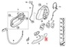 Genuine BMW X3 E83 X3 2.0d 2.0i 2.5i Handle Bracket Right Black ...