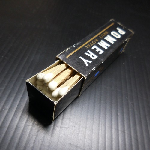 Pommery Raw Royal Champagne Reims France Box Matchstick Vintage Japan ...