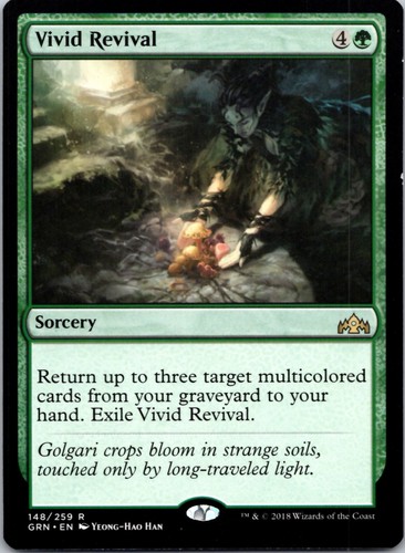Vivid Revival - MTG - Guilds of Ravnica #148 - Rare | eBay