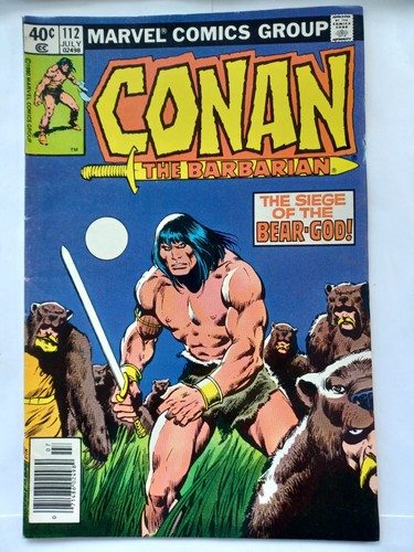 Marvel - Conan the Barbarian #112 (Jul 1980) – "Siege of the Bear-God ...