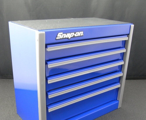 Snap-on Miniature Tool Box Micro Roll Cab Top Chest Blue Width 215mm ...