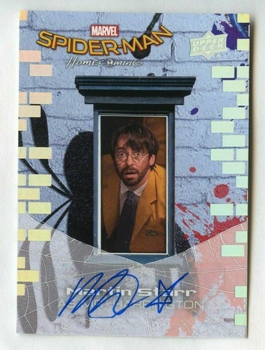 2017 Martin Starr Upper Deck Marvel Spider-Man Homecoming As Mr Harrin ...