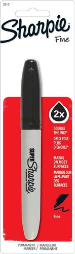 Sharpie Super Marker Permanent Fine Point 1/Pk Black Crafts Office School Home | eBay