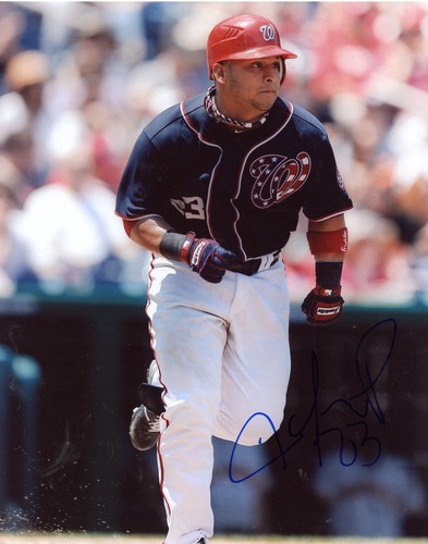 JHONATAN SOLANO WASHINGTON NATIONALS SIGNED AUTOGRAPHED 8X10 PHOTO | eBay