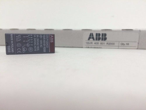 ABB 1SVR405601R2000 / CR-P120AC2 PLUGGABLE INTERFACE RELAYS (10 PACK ...