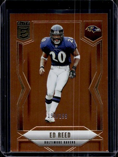 Ed Reed 2025 Donruss Elite #72 Orange /199 | eBay